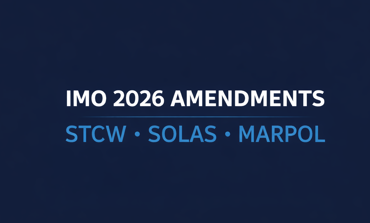 2026 IMO Amendments Explained: STCW, SOLAS, MARPOL and Fire Safety ...